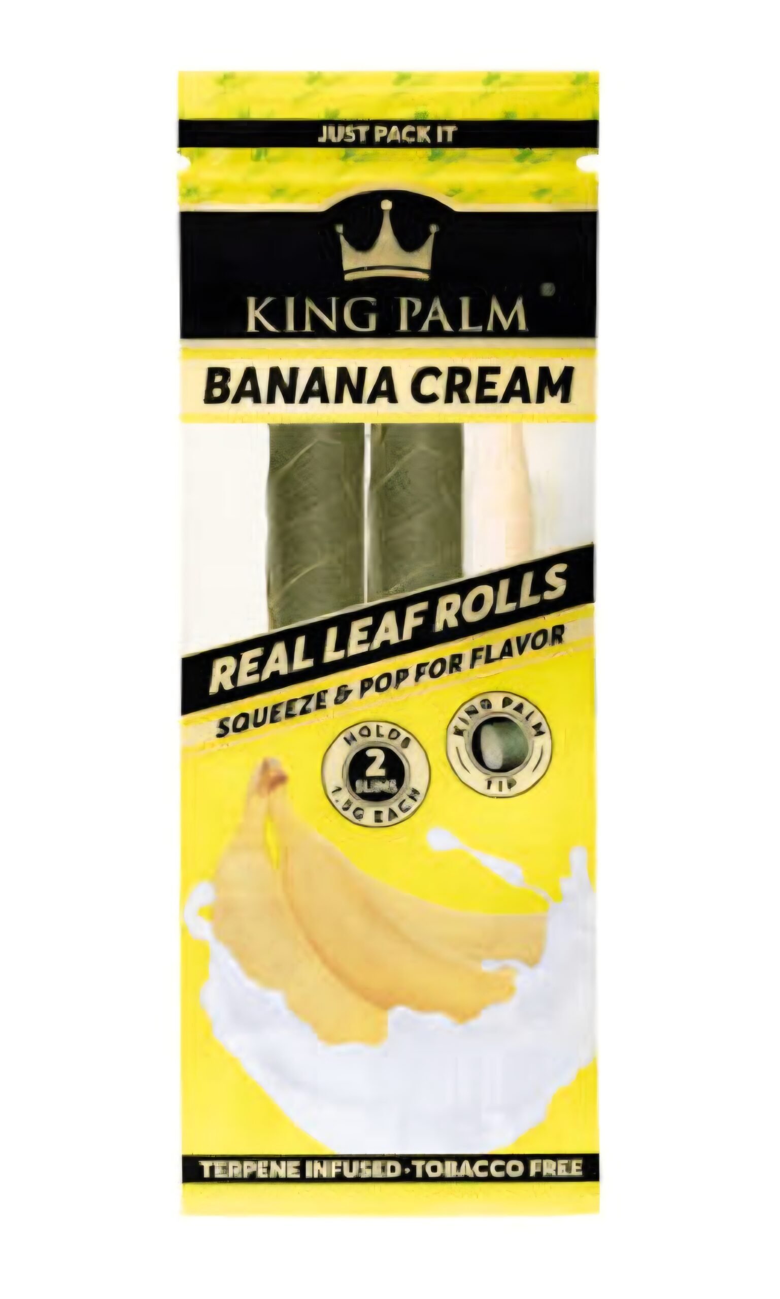 King Palm Leaf Blunts : Banana Cream | Cosmic Tree